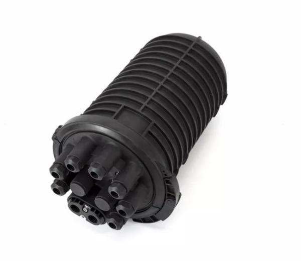 Quality 7 Branch 96/144 Core Wall Mount Pole Fiber Optic Junction Box with Heatshrinkabl for sale