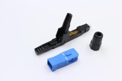 China 100pcs FTTH Fiber Quick Connector Field Assembly for Smooth Fiber Signal Transmission for sale