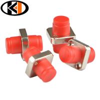 China Single Mode Multi Mode Fiber Optic SC Simplex Flange Adapter Coupler for Network None for sale