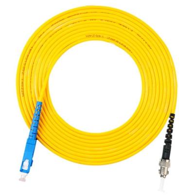China Fiber Cable 14130199 SS-OP-D-LC-S-10 LC/PC-LC/PC-Single Mode-G6.652D-2MM-10M-PVC- YE Patch cord AOC MPO cableHuawe for sale