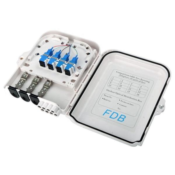 Quality FTTH Waterproof 8core Nap ftth FDB fiber distribution box for seamless for sale