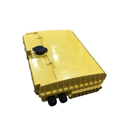 China ABS/PC ABS/PC 16 Core Fiber Optical Terminal CTO/NAP Distribution Box with 1x16 PLC Splitter for sale