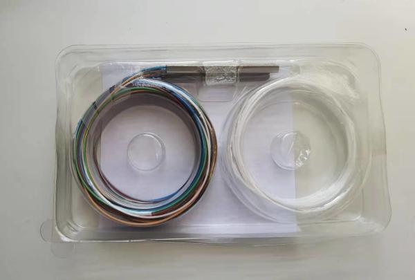 Quality 1M/1.5M G657A Fiber PLC Fiber Optic Splitter with Operating Wavelength 1260 for sale