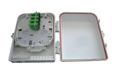 China 2 Port Splitter Fiber Optic Terminal Box voor normale kabelinvoer Gemakkelijk te installeren Te koop