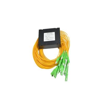 China Network PLC Splitter SC/APC ABS Box Singlemode Fiber Optical Splitter SC/UPC PCL Splitter for sale