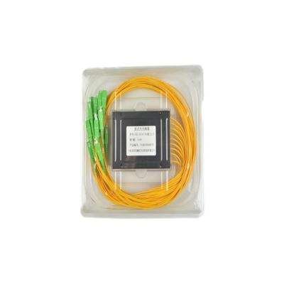 China Network PLC Splitter SC/APC ABS Box Singlemode Fiber Optical Splitter SC/UPC PCL Splitter for sale