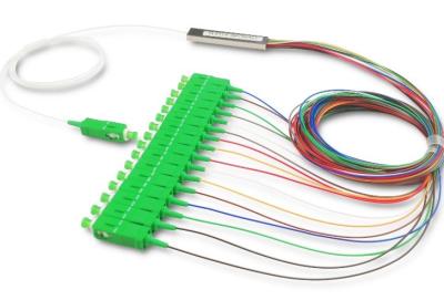 Cina FTTH Micro Steel Tube Type 1x16 SC APC Fiber Optic Plc Splitter per FAT e FTD in vendita