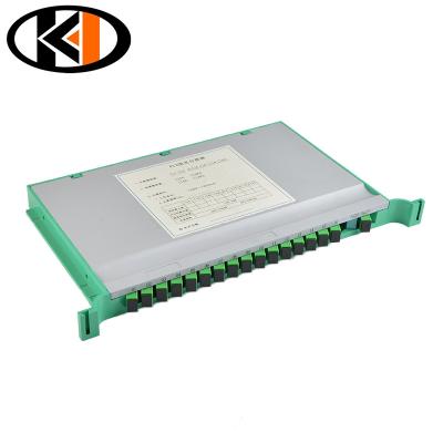 Cina Fibra ottica PLC 1*8 1*16 SC/APC Tray Assembly Tipo Fibra ottica Splitter in vendita