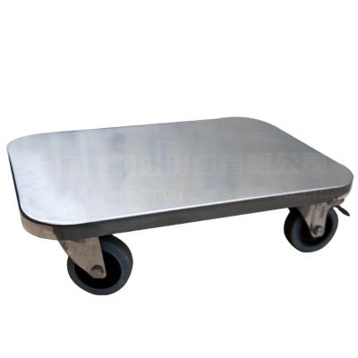 China Torin DZ31 	Stainless Steel Car Folding Flat Car Cargo Silent Car Roll Cart for sale