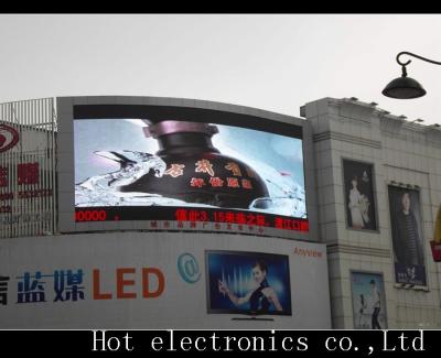 Cina P10 esposizione orientata verso i servizi anteriore HD, piccolo passo dell'esposizione principale tabellone per le affissioni all'aperto in vendita