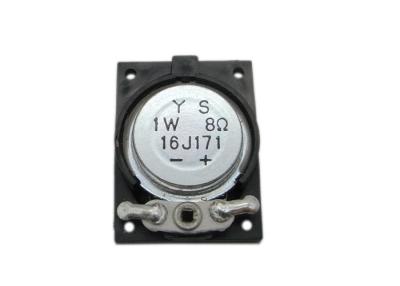 China Woofer plástico da música do carro do quadro um ohm de 1 watt 8 27 * 20 milímetros RoHS complacente à venda