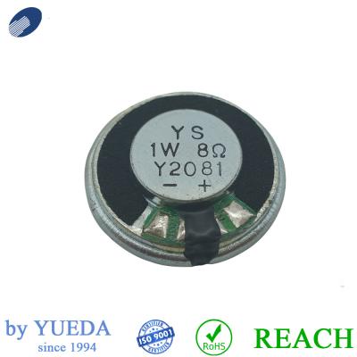 China Zwarte 1.5W 23mm Ruwe Audio Ruwe de Sprekersbestuurders van de Sprekers Kleine Hoofdtelefoon Te koop