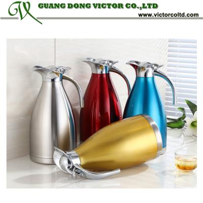 China Stainless steel water Jug Cold water bottle Single Layer 1.6L, 2.1L, 2.6L V-KFHL for sale