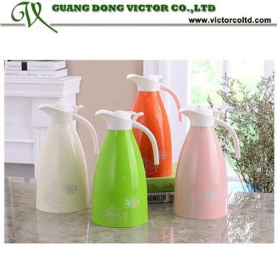 China Colorful Plastic thermos High quality Thermo jug 2L Green Pink Orange White vacuum flask for sale