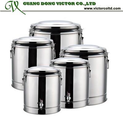 China Large capacity Wholesale Stainless steel foam insulation barrels 10L 20L 30L 40L 50L 60L 70L for sale