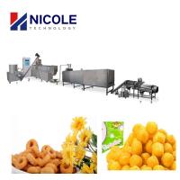 China Mini Automatic Corn Puff Production Line Extruder Puffed Rice Making Machine for sale