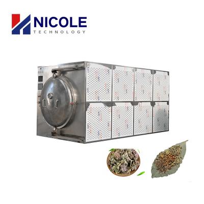 Cina Essiccatore ad alta velocità a forma di scatola di vuoto di microonda per i materiali medicinali cinesi in vendita