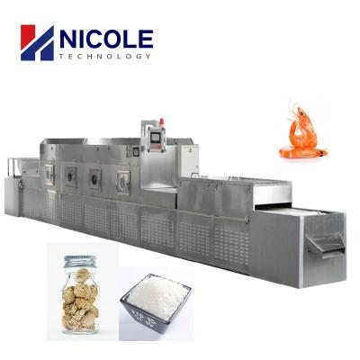 China Industrial Microwave Sterilization Machine Stainless Steel For Vegetables for sale