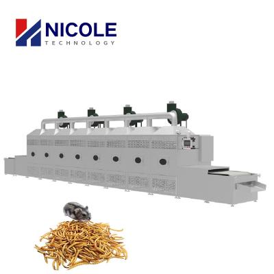 Cina Macchina più asciutta di a microonde industriale commerciale per il verme della farina/BSF in vendita