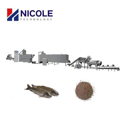 China CE Industrial Aquatic Floating Fish Feed Pellet Making Machine Large Capacity for sale