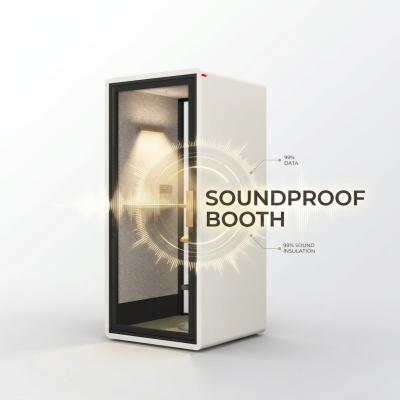 China Acoustic Soundproof Office Booth for Open Plan Workplace for sale