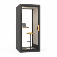 China Premium Noise Cancelling Office Booth 1000x1000x2200mm with LED Lighting and Power Outlets for sale