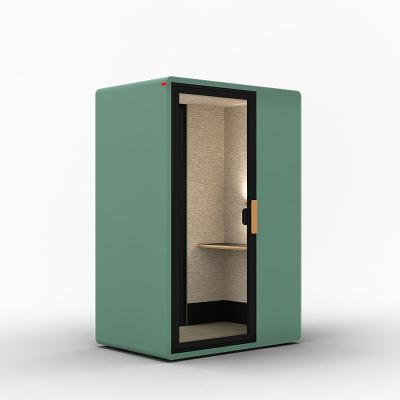 China Prefab Frameless Glass Sound Proof Meeting Pods For Corporate Offices for sale