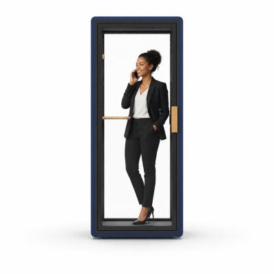 China Meditation Portable Office Soundproof Booth Room Laminated Glass OEM for sale