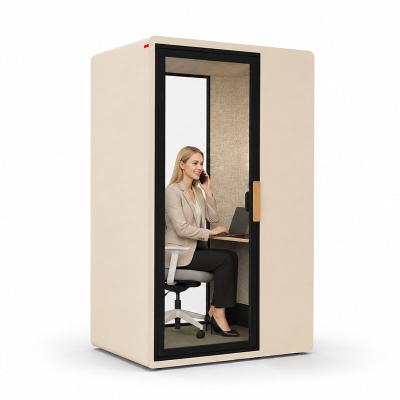 China Freestanding Modular Acoustic Portable Soundproof Pod For Flexible Office Deployment for sale