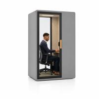 China Modular Personal Soundproof Booth Isolation Executive Pod 220V 1000x1500x2200mm for sale