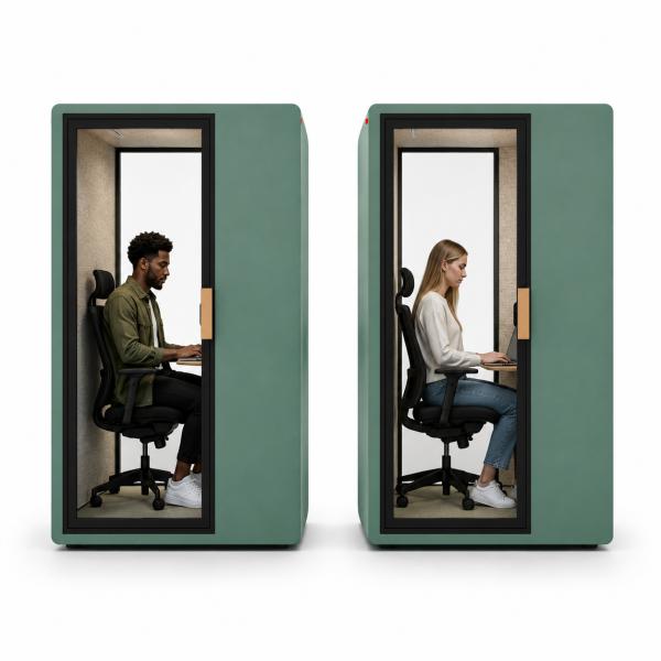 Quality Noise Control Portable Soundproof Pod Workspace Booth Cubicle OEM for sale