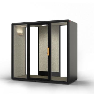 China Acoustic Workspace Modular Meeting Office Pods Cabin Noise Reduction OEM for sale