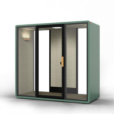 China Contemporary Workplace Acoustic Work Booth Silent Pods For Office Custom for sale