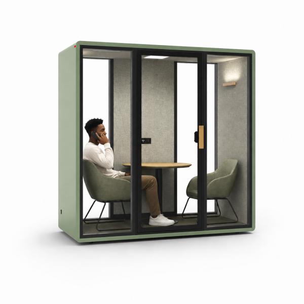 Quality Commercial Acoustic Soundproof Office Pod Booth For Hybrid Workspaces for sale