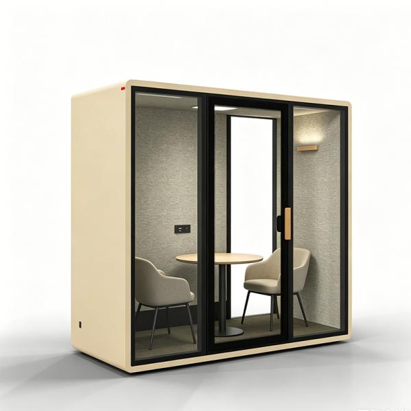 Quality Stress Reducing Vocal Isolation Booth Acoustic Dynamic Office Soundproof Pods for sale