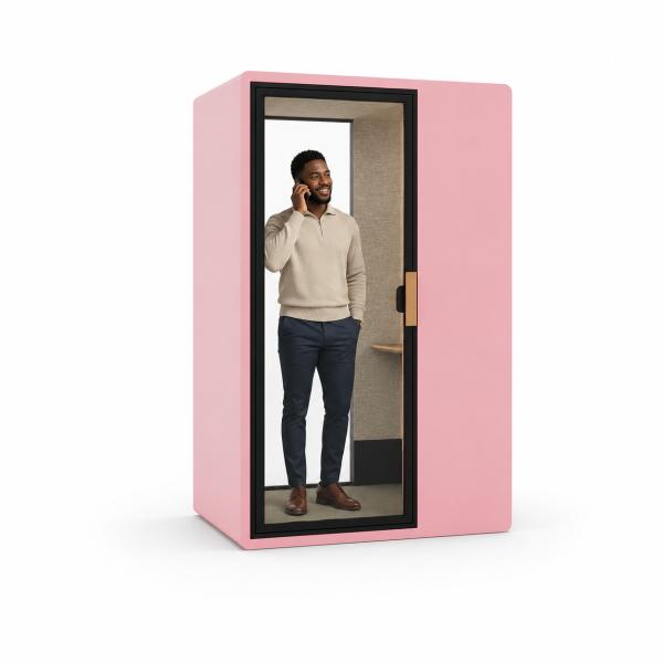 Quality Soundproof Prefab Office Pod Privacy Booths With Ventilation System ODM for sale