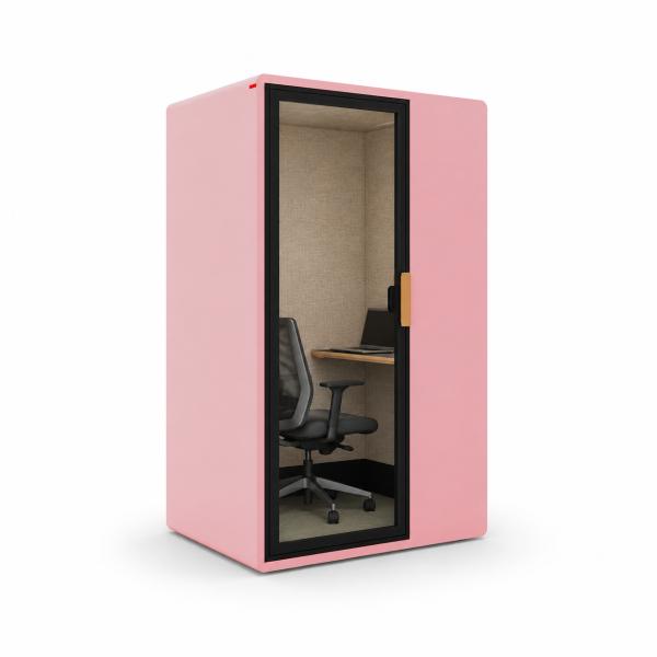 Quality Soundproof Prefab Office Pod Privacy Booths With Ventilation System ODM for sale