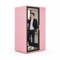 Quality Commercial Portable Soundproof Pod Modern Interior Acoustic Meeting Phone Booth for sale