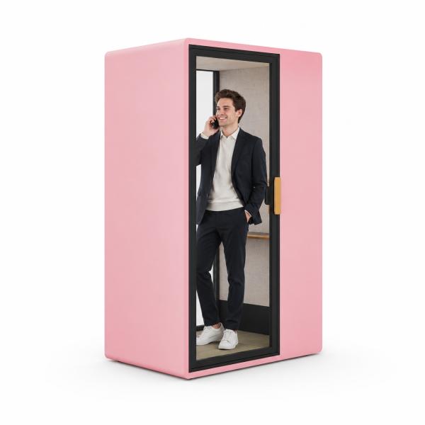 Quality Commercial Portable Soundproof Pod Modern Interior Acoustic Meeting Phone Booth for sale