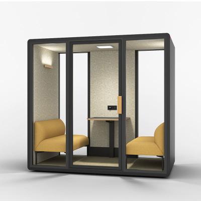 China Quiet Isolation Sound Booth Work Cabin Soundproof Vocal Booth Portable for sale
