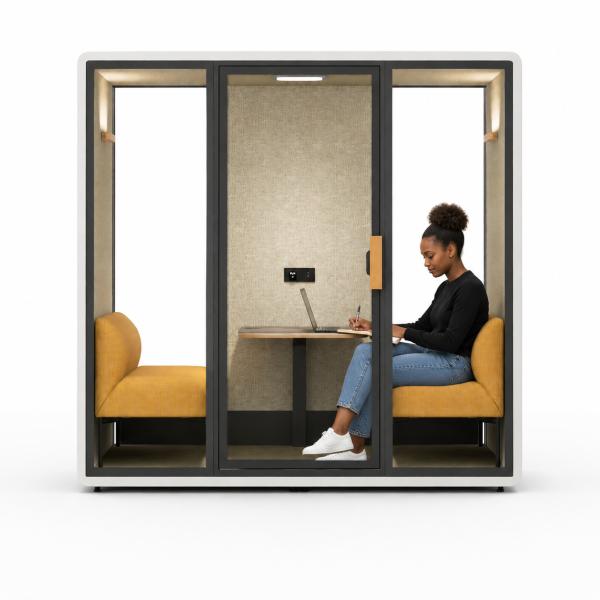 Quality Quiet Isolation Sound Booth Work Cabin Soundproof Vocal Booth Portable for sale