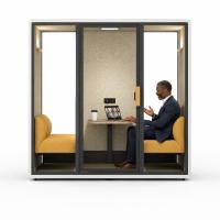 China OEM Compact Modular Sound Proof Phone Booth Workspace 1336x2360x2200mm for sale