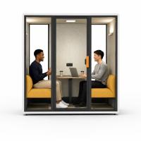 Quality Privacy Mini Sound Proof Booth Acoustic Seating Pods For Commercial Office for sale