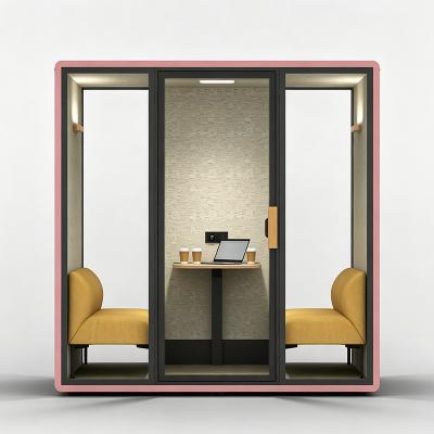 China Silence Office Phone Privacy Booth Soundproof Study Pod For Calls Meetings ODM for sale