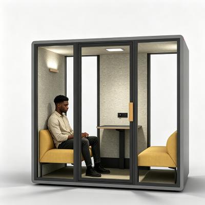 China Custom Prefab Soundproof Room Business Meeting Acoustic Pods For Offices for sale