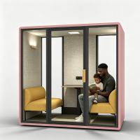 Quality Quiet Prefab Soundproof Room Office Modular Acoustic Booth for sale