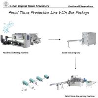 China Paper Towel Facial Tissue Making Machine Interfold Folding Machine 200x200mm 130m/min for sale