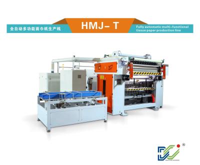China V Fold Facial Tissue Folding Machine with Auto Transfer Unit for sale