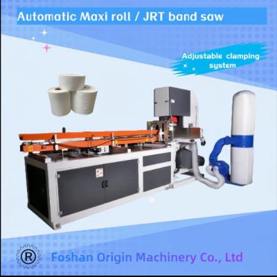 China Maxi Roll Band Saw JRT /HRT Industrial Roll Cutting Machine Cutter for sale