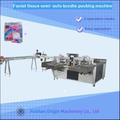 Cina Linea di produzione semiautomatica per la fabbricazione di fazzoletti di carta in vendita